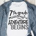 7th Grade Where the Adventure Begins 7th Grade Svg Back to School Svg ...