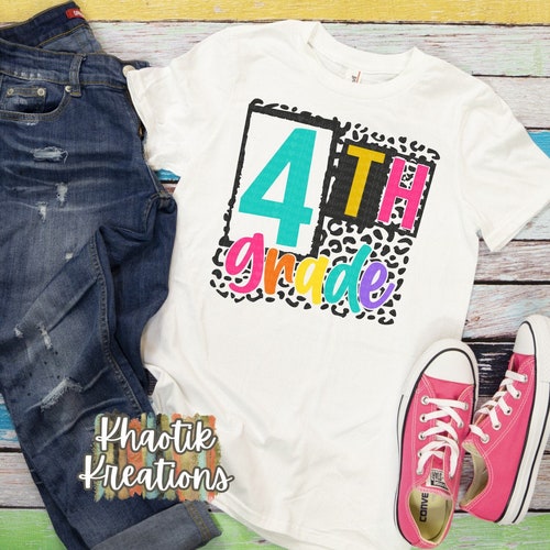 Fourth Grade Teacher SVG / Fourth Grade SVG / First Day Back - Etsy