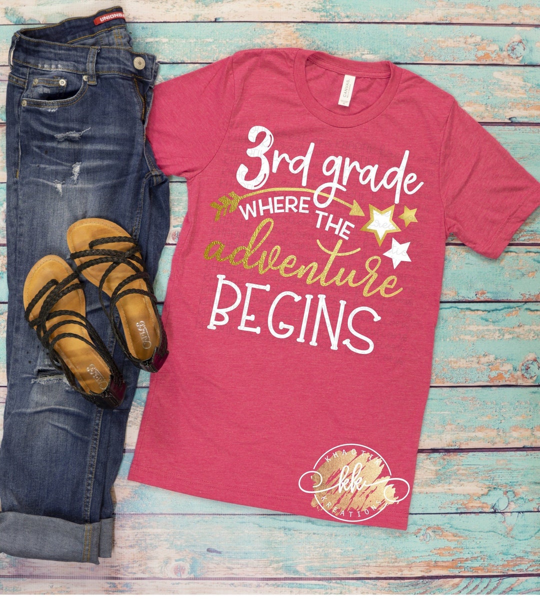 3rd Grade Where the Adventure Begins Svg 3rd Grade Svg Back to School ...