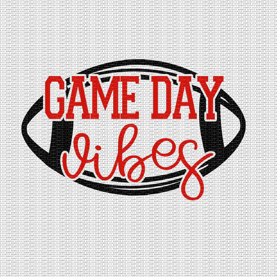 Game Day Vibes Football Svg Football Svg Football Mom Svg Game Day ...