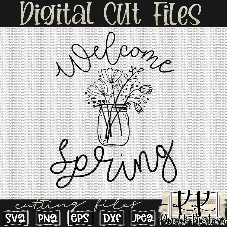 Welcome Spring Svg Spring Time Svg Hello Spring Spring Svg - Etsy