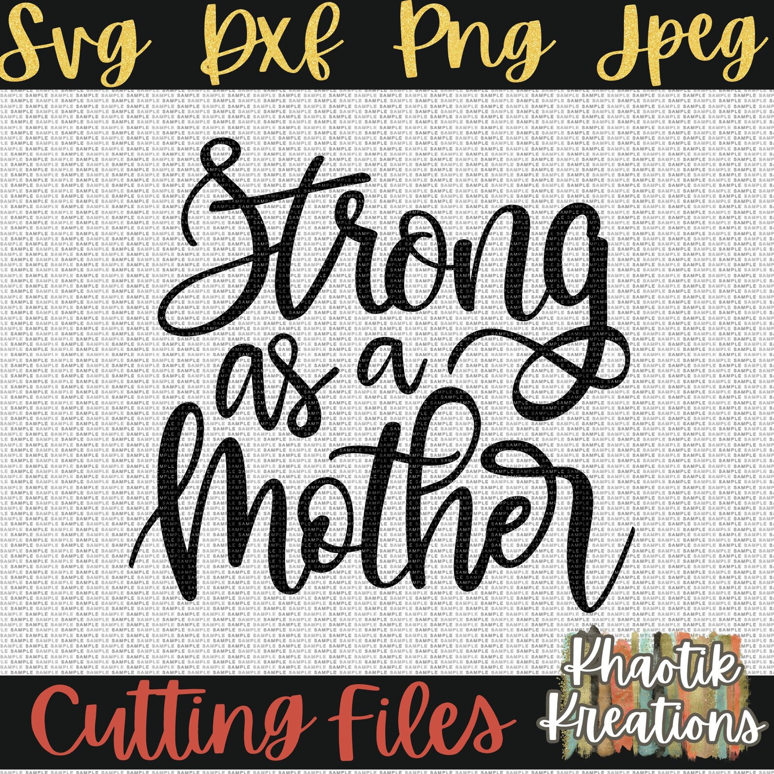 Strong as a Mother Svg, Mom Svg, Mothers Day Svg, Funny Mom Svg, Mom ...