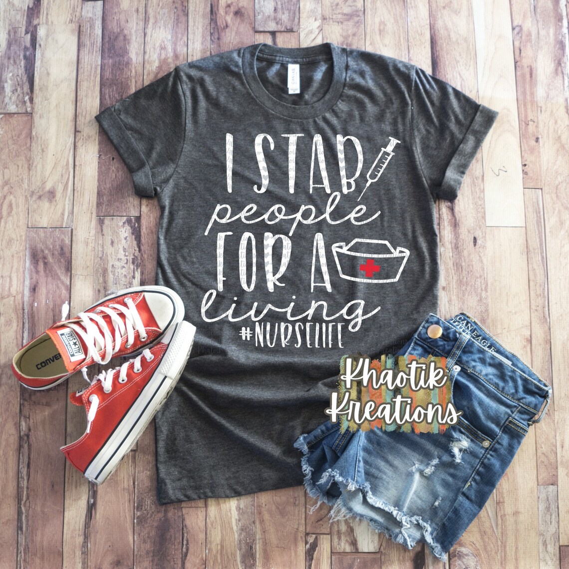 I Stab People for a Living Svg Nurse Svg Nurse Life Svg | Etsy