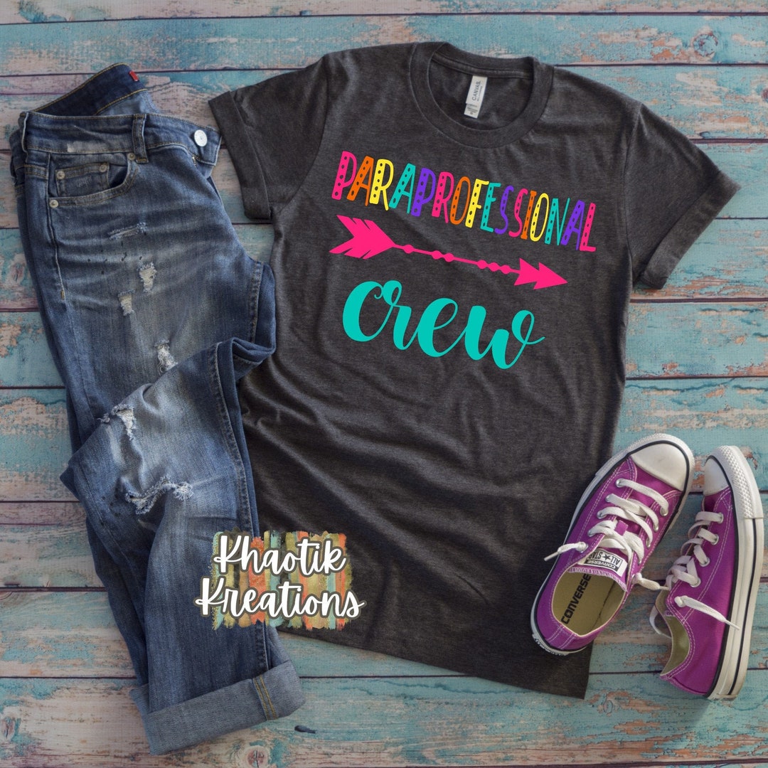 Paraprofessional Svg, Paraprofessional Crew Svg, Teacher Svg ...