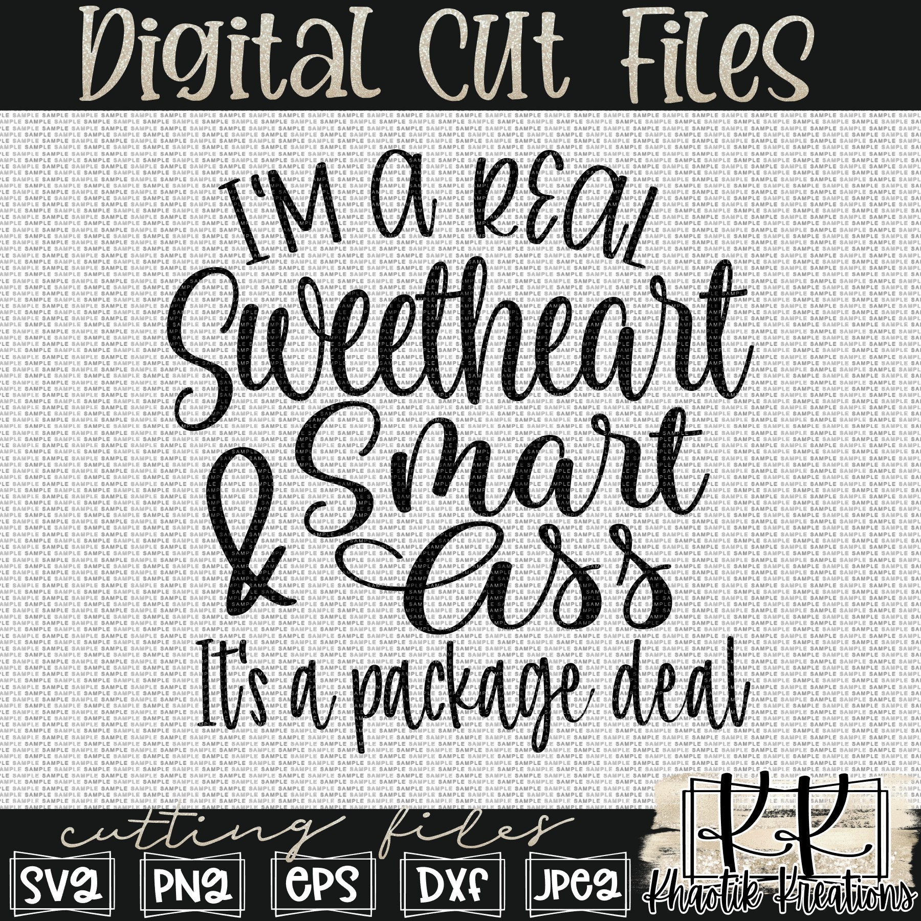 I'm a Real Sweetheart and Smart Ass Funny Sarcastic - Etsy Canada