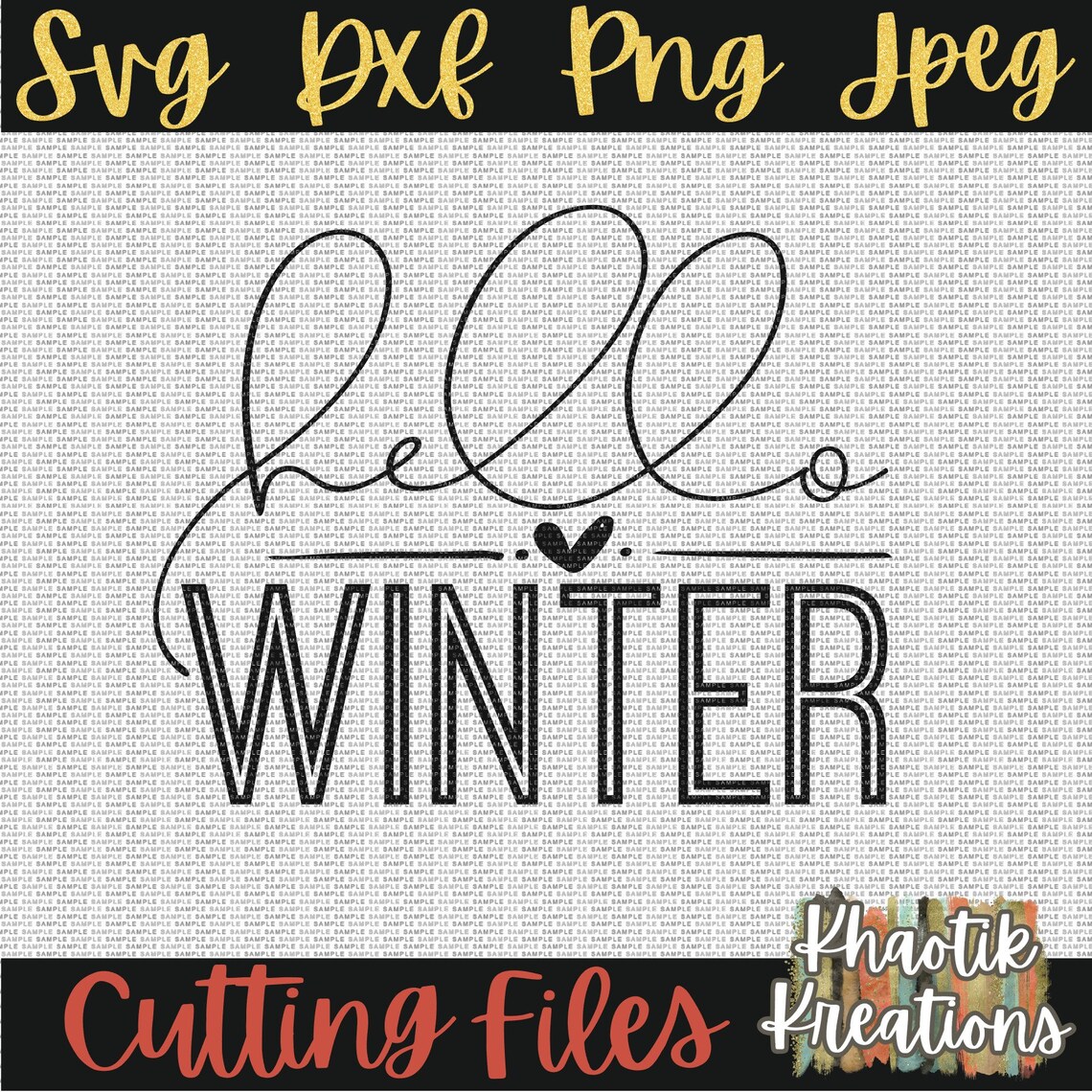 Winter Svg Hello Winter Svg Winter Quote Svg Winter Sayings Christmas ...