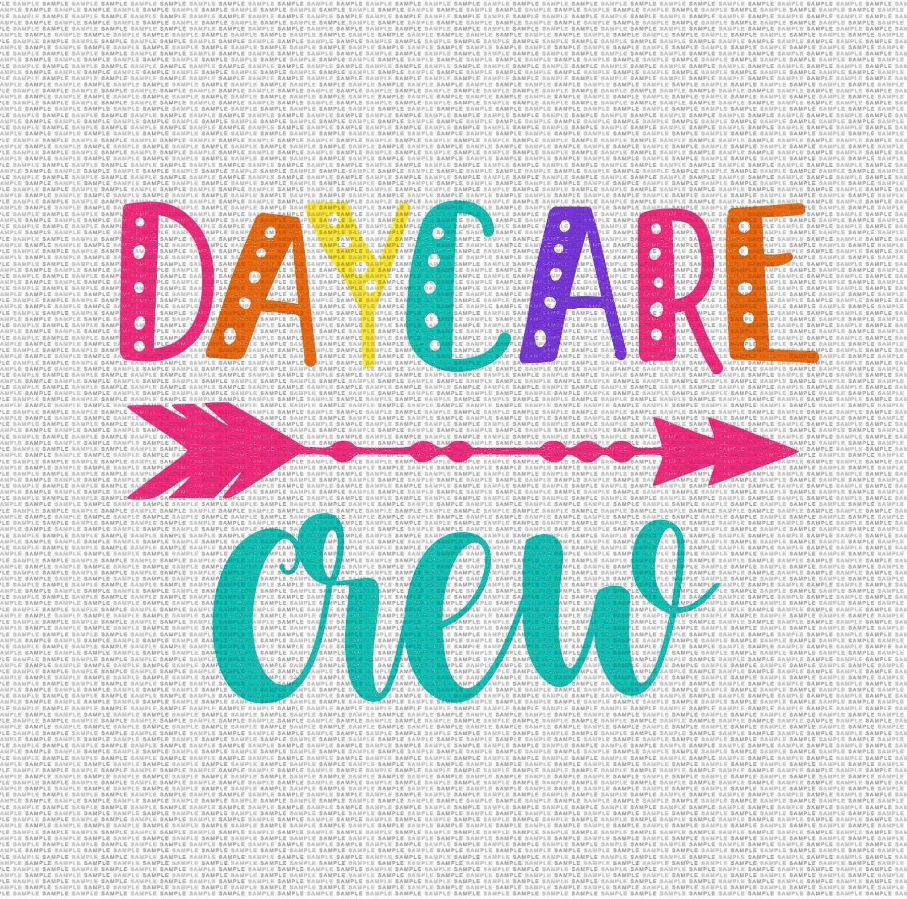 Daycare Crew Svg Day Care Svg School Svg First Day of School Svg Back ...