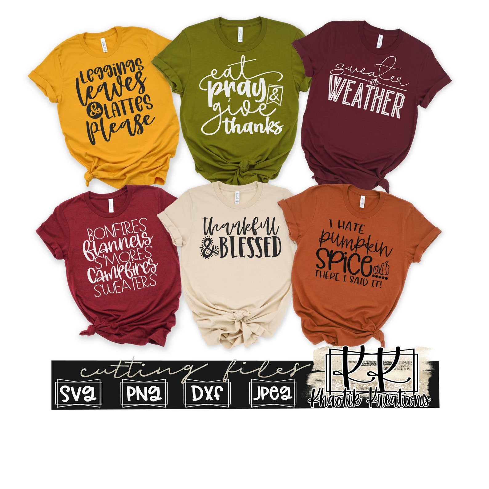 Fall Svg Bundle Fall Svg Falling Leaves Autumn Svg Sweater - Etsy