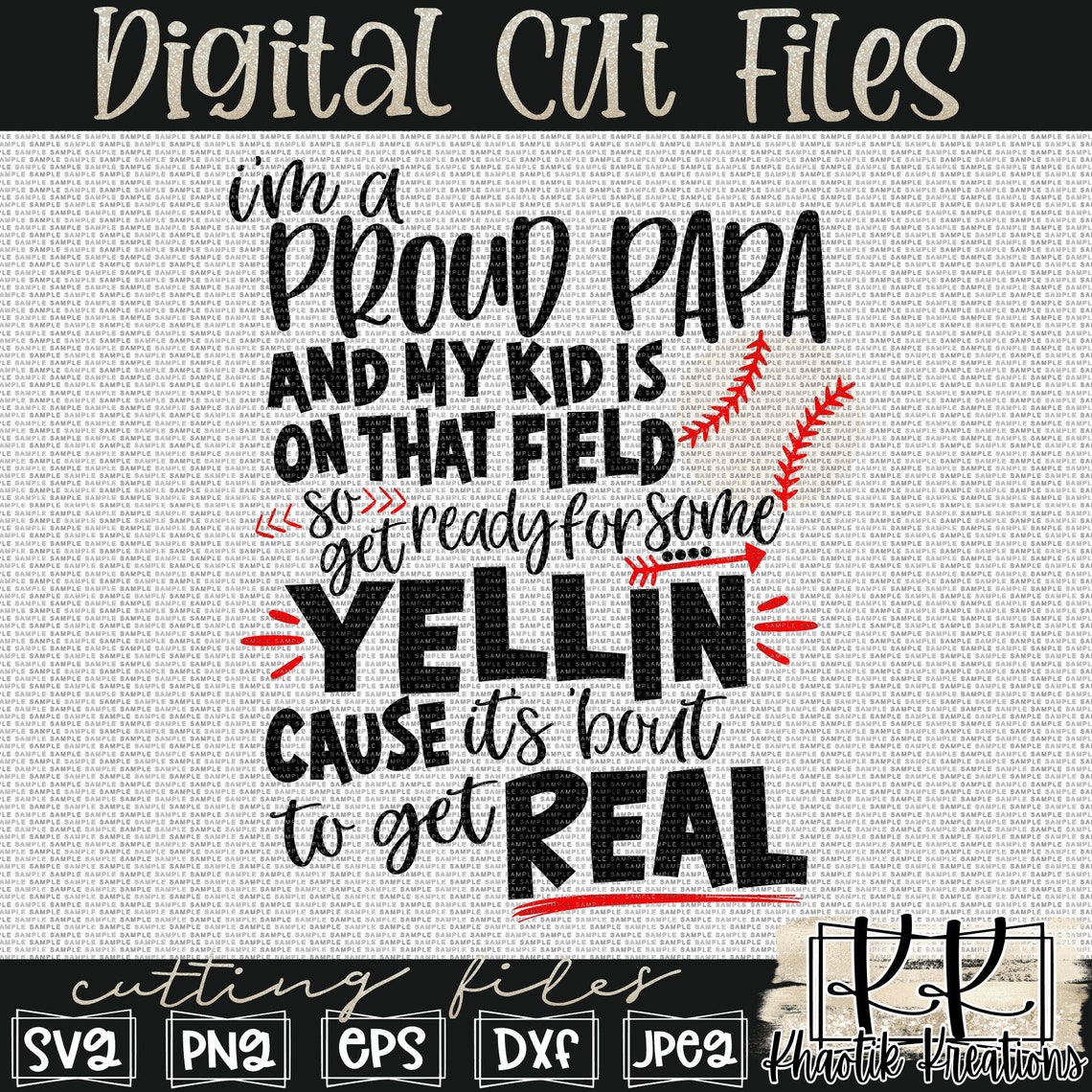 Proud Baseball Papa Svg Baseball Baseball Papa Svg Funny - Etsy