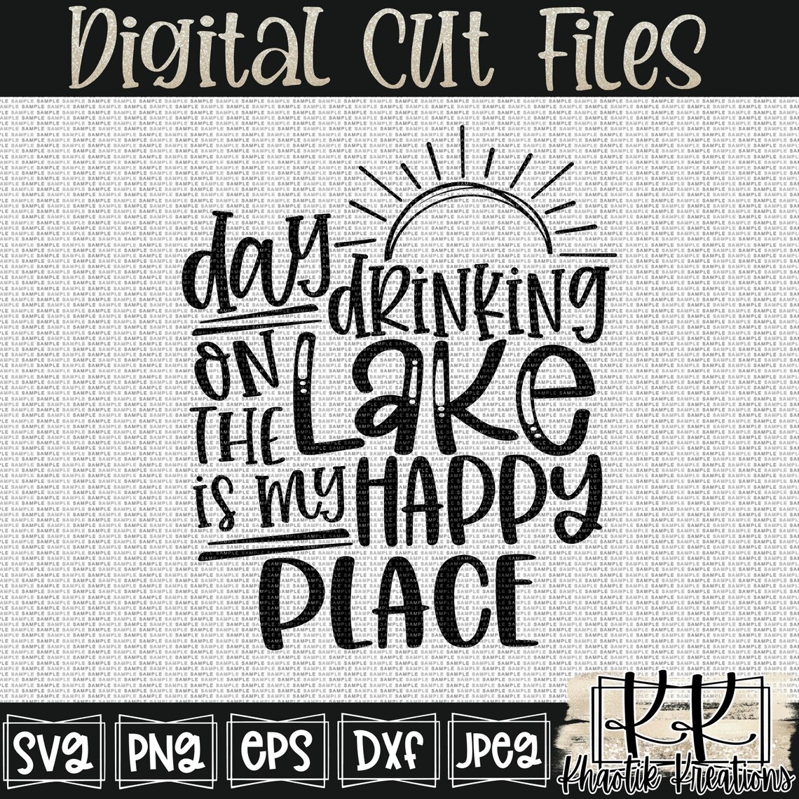 Day Drinking on the Lake Svg, Lake Svg, Summer Svg, Vacation Svg, the ...