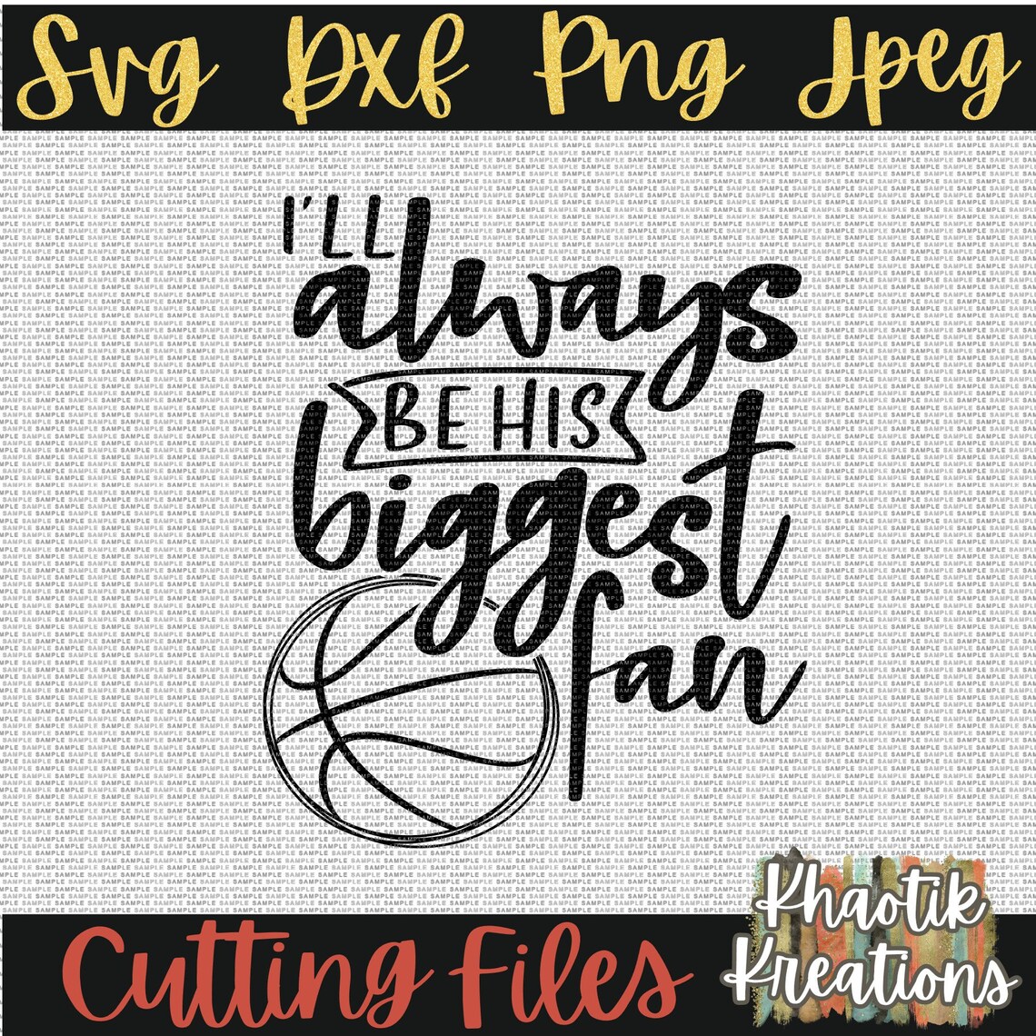 I'll Always Be His Biggest Fan Svg Basketball Svg Basketball Mom Svg ...