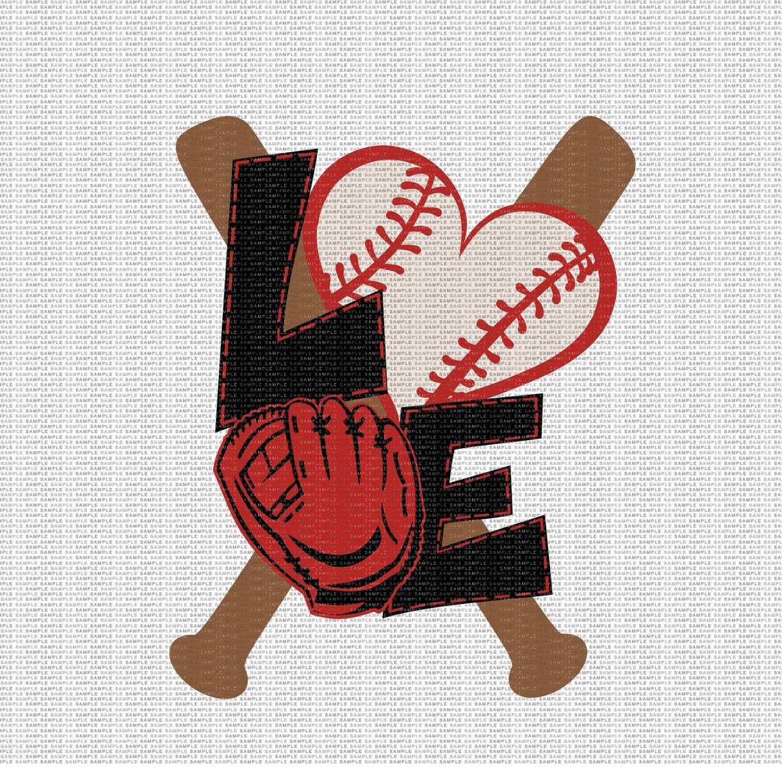 Baseball Love Svg Baseball Svg Baseball Mom Svg Baseball Glove Svg ...