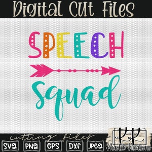 Speech Squad Svg, Speech Svg, Occupation, Speech Teacher, Co Worker ...