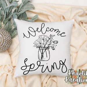 Welcome Spring Svg, Spring Time Svg, Hello Spring, Spring Svg, Spring ...