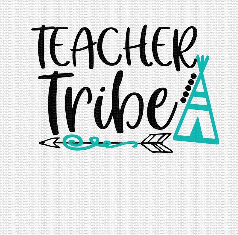 Teacher Tribe Svg Teacher Svg Tribe Svg School Svg Teacher Svg | Etsy