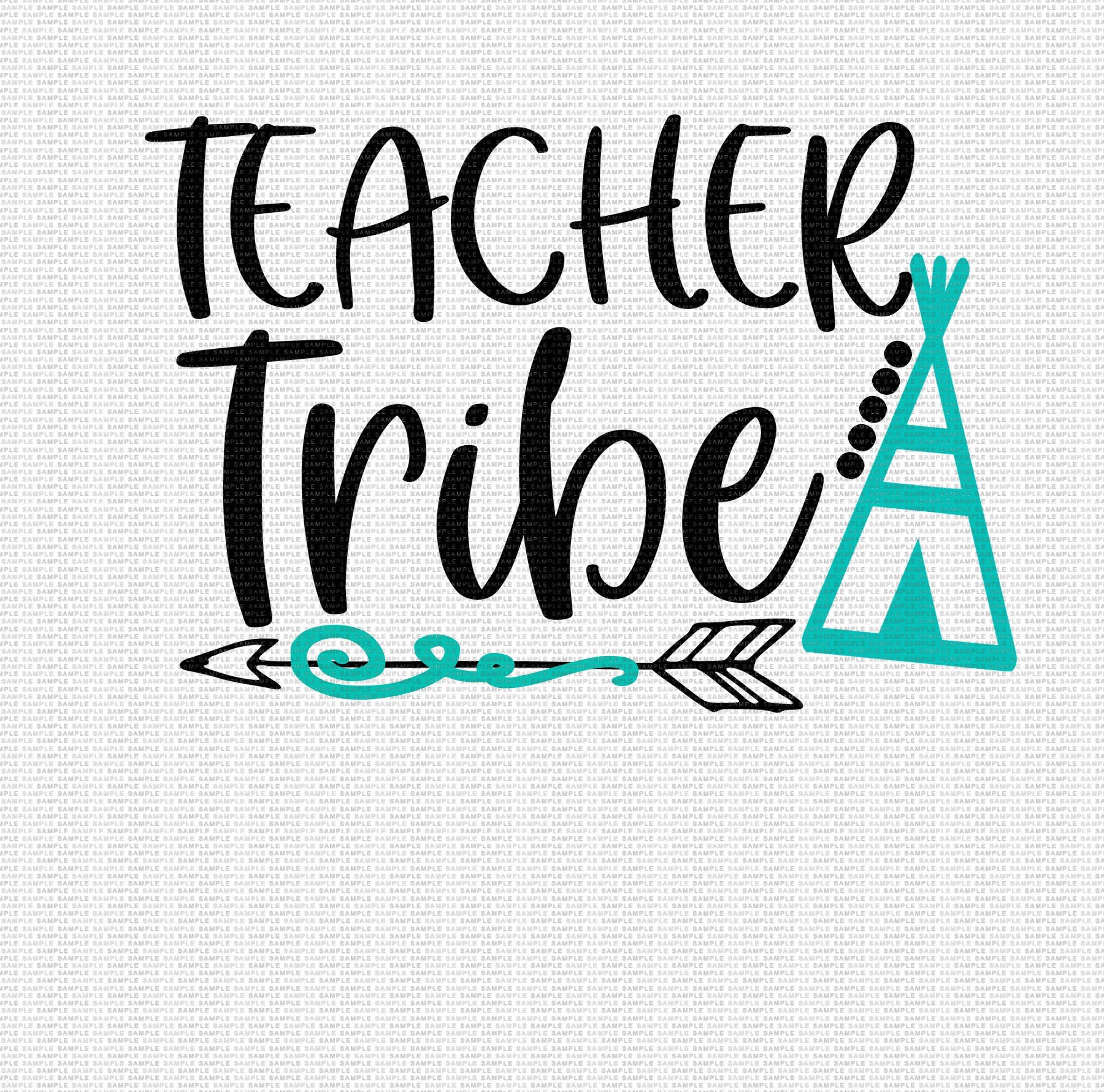 Teacher Tribe Svg Teacher Svg Tribe Svg School Svg Teacher Svg | Etsy