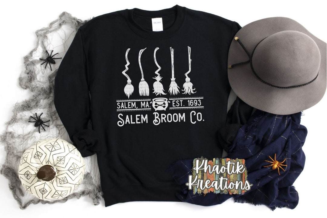 Salem Svg, Salem Broom Company, Halloween Svg, Tonight We Fly, I Put a ...