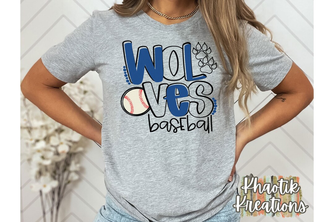 Wolves Baseball Svg, Sports Svg, Team Name, School Spirit, School ...