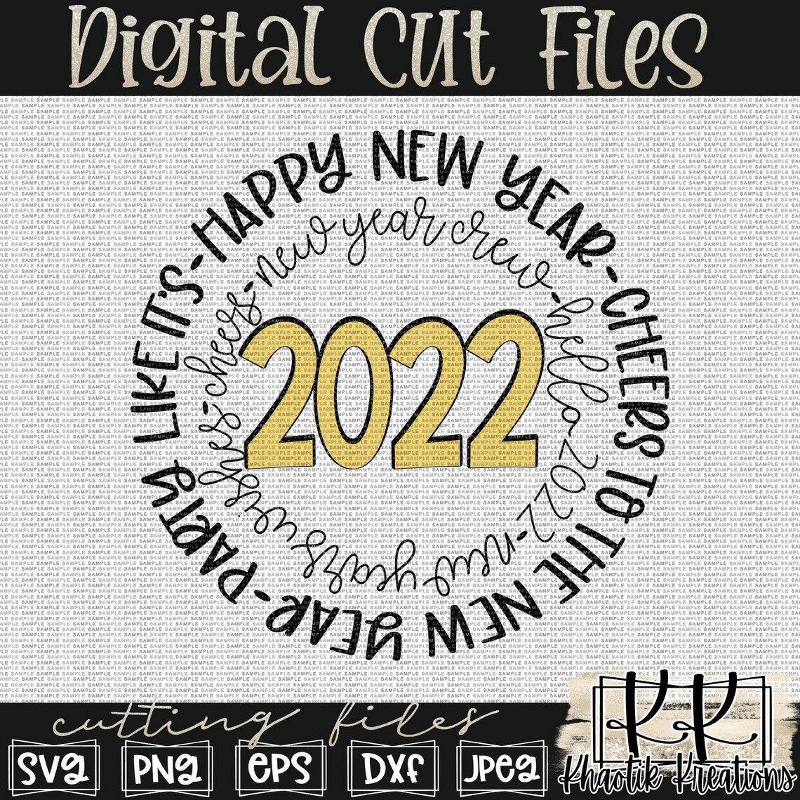 New Years 2022 Party Like Its 2022 Svg New Years Eve Svg - Etsy