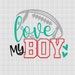 Football Svg Love My Boy Football Svg Football Mom Svg - Etsy