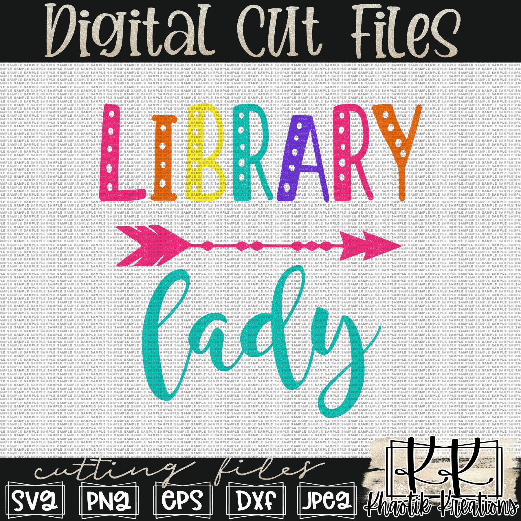 Library Svg Library Lady Svg Back to School Svg First Day | Etsy