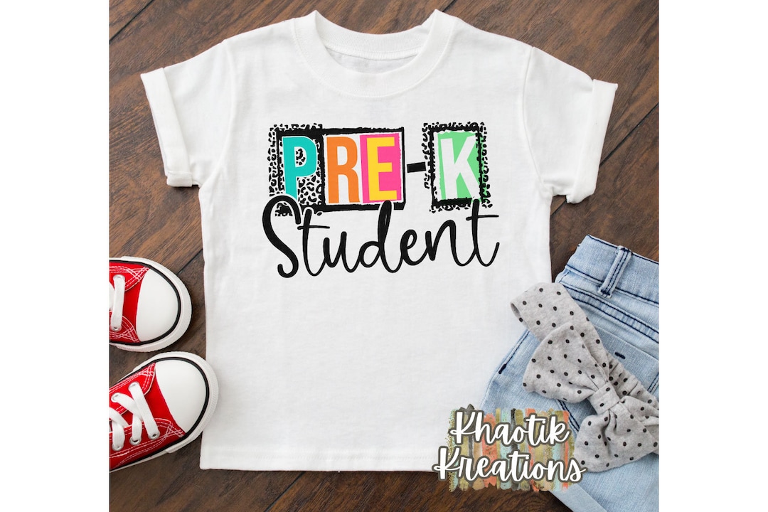 Pre K Svg, Pre K Student, Teacher Svg, Back to School Svg, First Day of ...