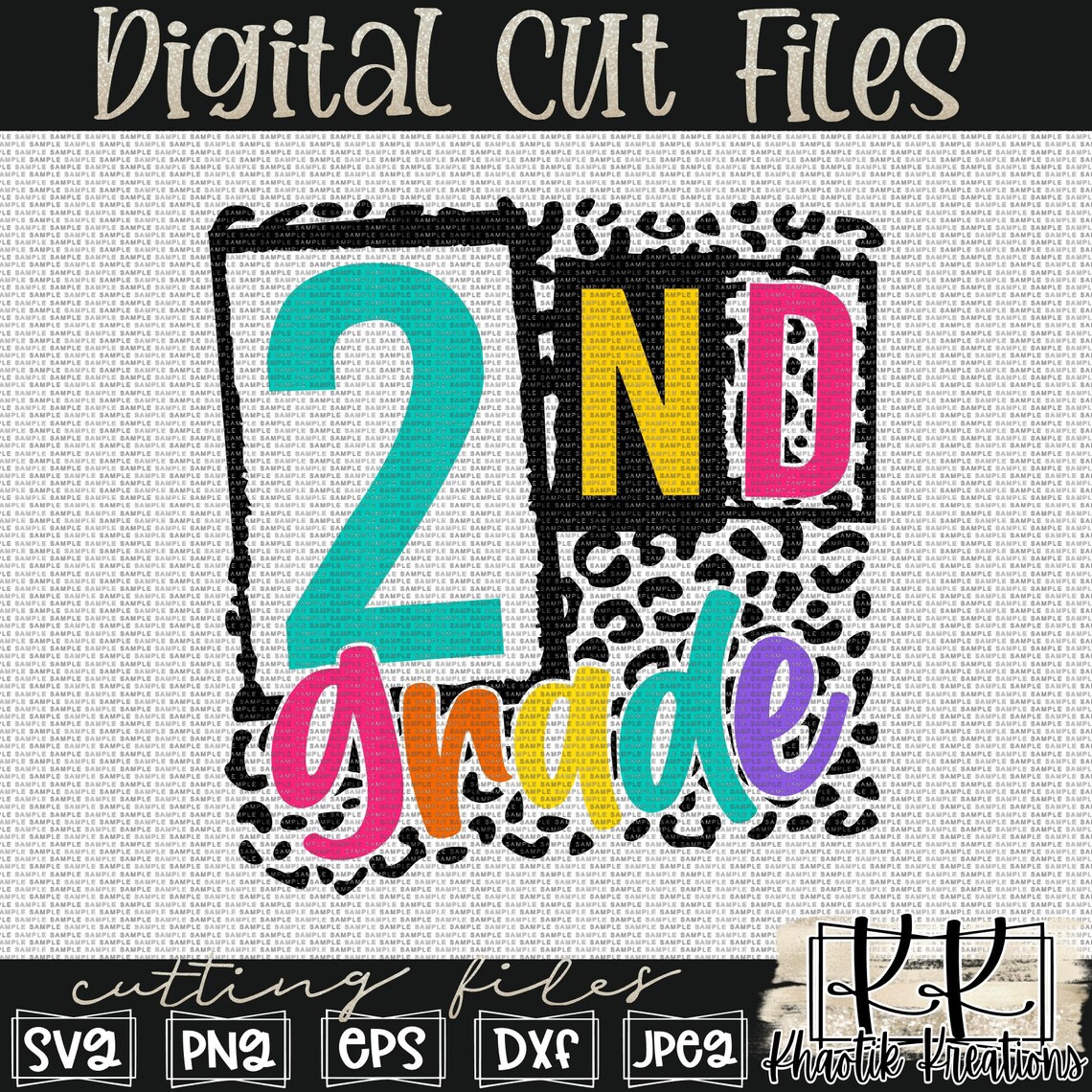 2nd Grade Svg, Second Grade Design, Teacher Svg, Back to School Svg ...