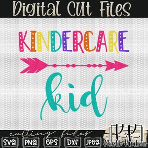 Kindercare Kid Svg, Kindercare, School Svg, First Day of School Svg ...