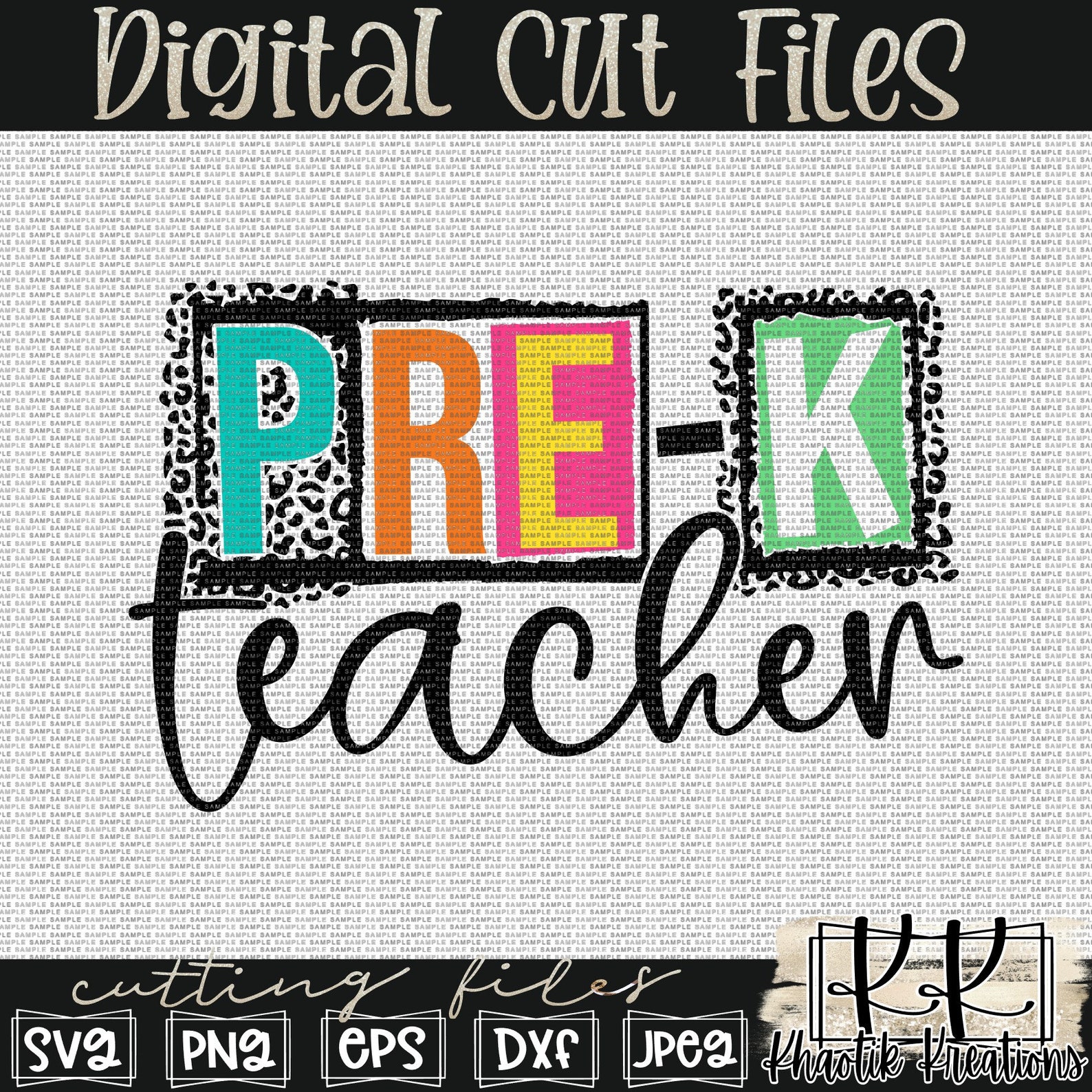 Pre K Svg Pre K Teacher Teacher Svg Back to School Svg - Etsy