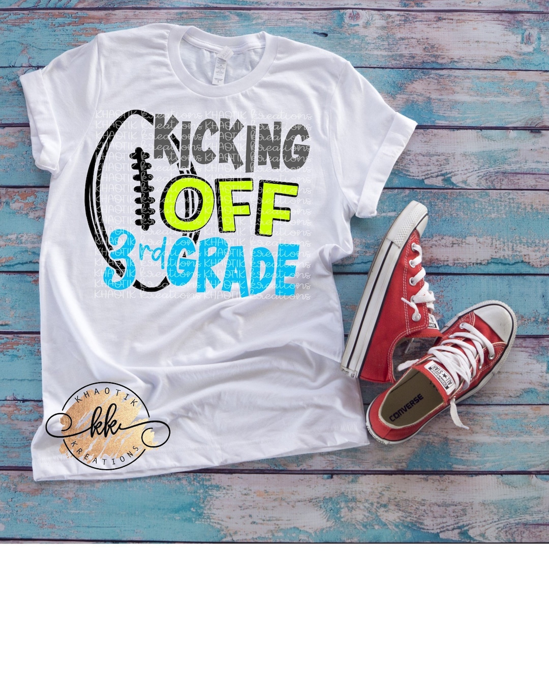 Kicking off 3rd Grade Svg 3rd Grade Svg Back to School Svg First Day of ...