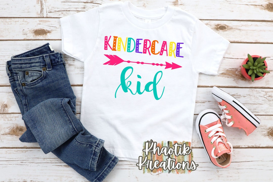 Kindercare Kid Svg, Kindercare, School Svg, First Day of School Svg ...