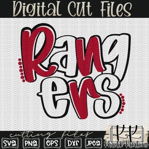 Rangers Svg, Football, Basketball, Sports Svg, School Name, School ...