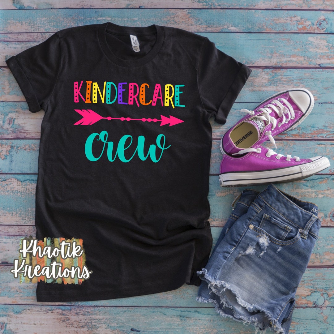 Kindercare Crew Svg, Kindergarten Svg, School Svg, First Day of School ...