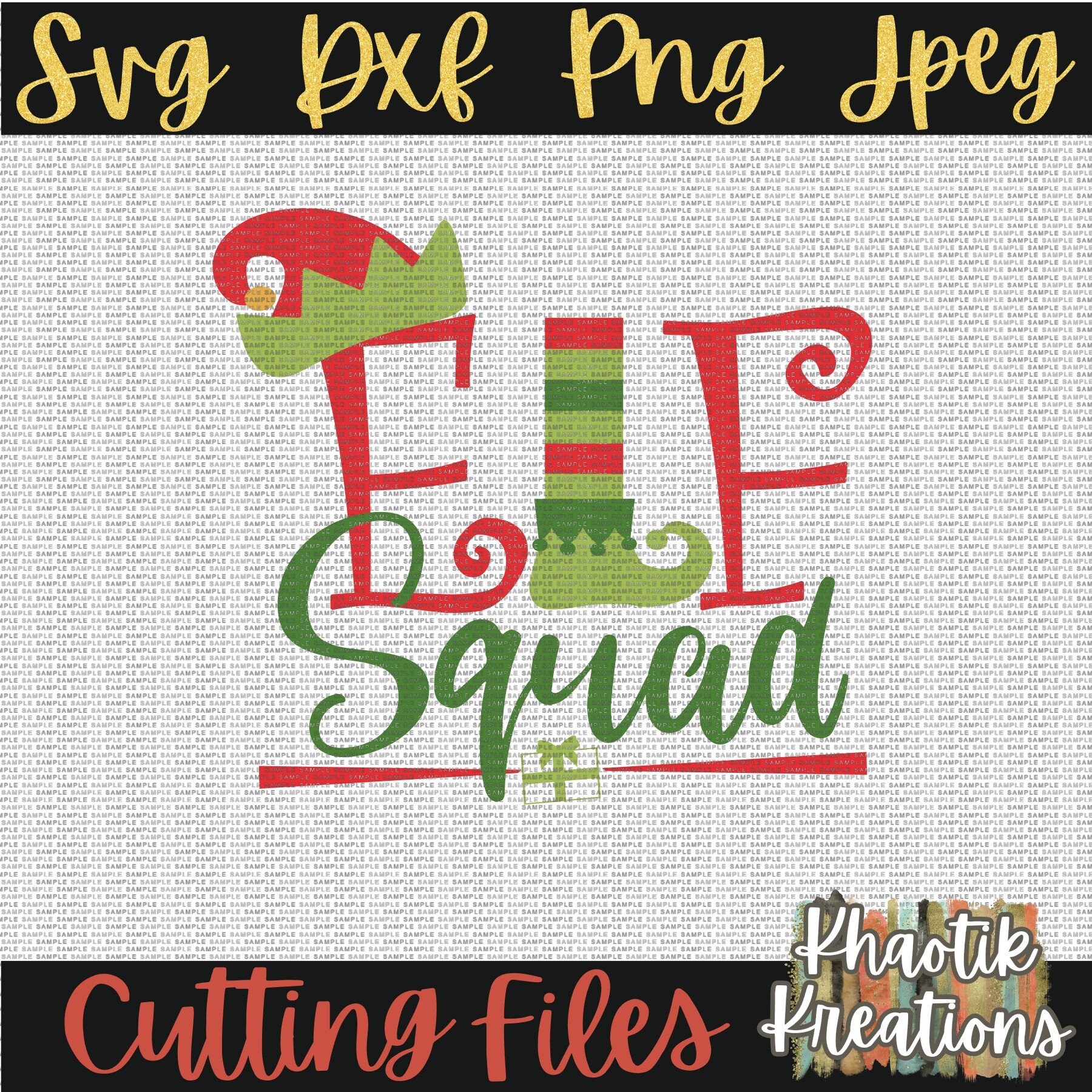 Elf Squad Svg Christmas Svg Elf Svg Christmas Svg Designs - Etsy