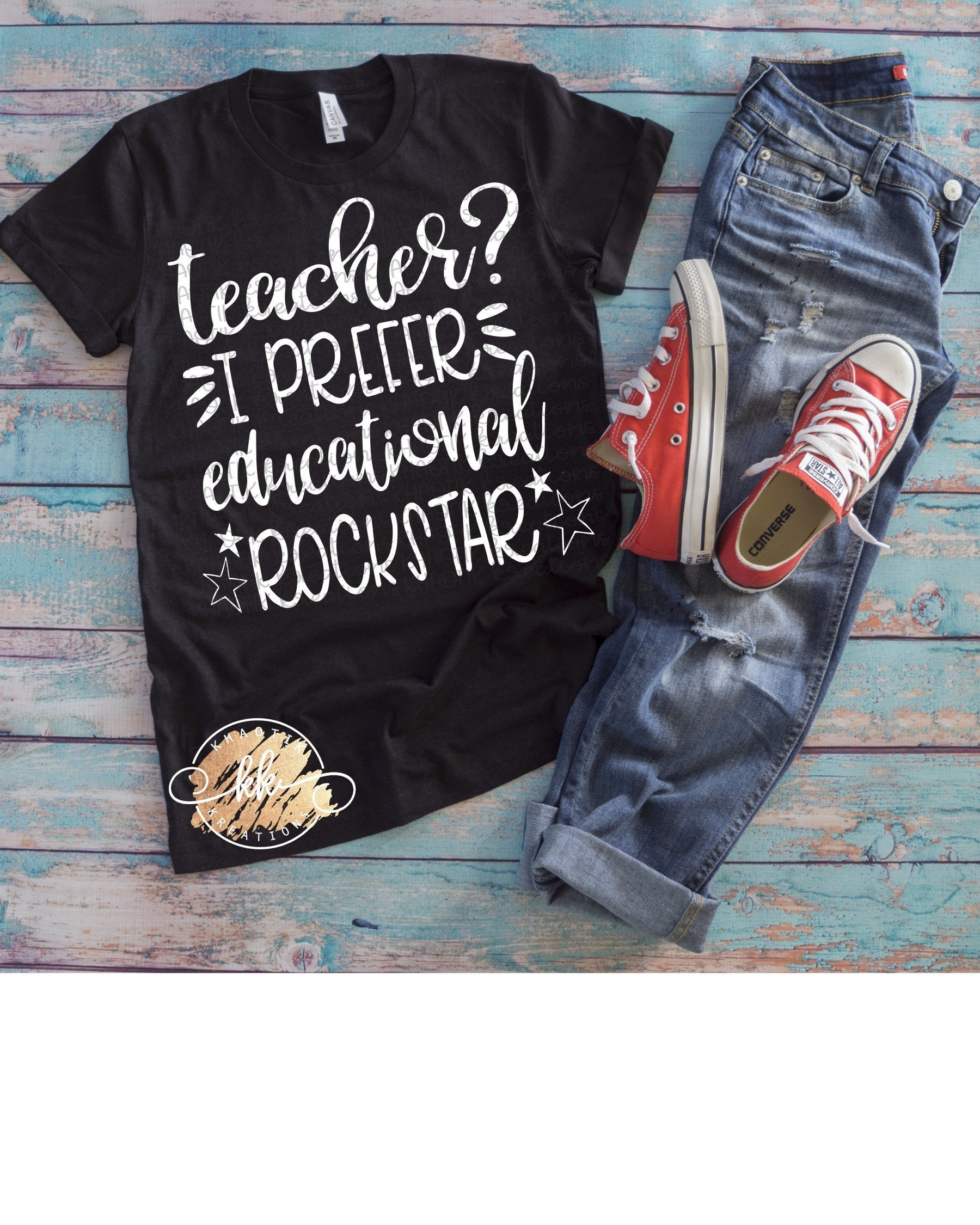 Teacher I Prefer Educational Rockstar Svg Educational Rockstar - Etsy ...