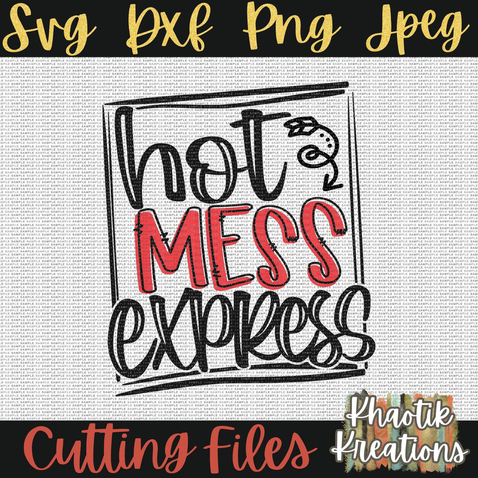 Hot Mess Express Svg Hot Mess Svg Funny Svg Sarcastic Svg - Etsy