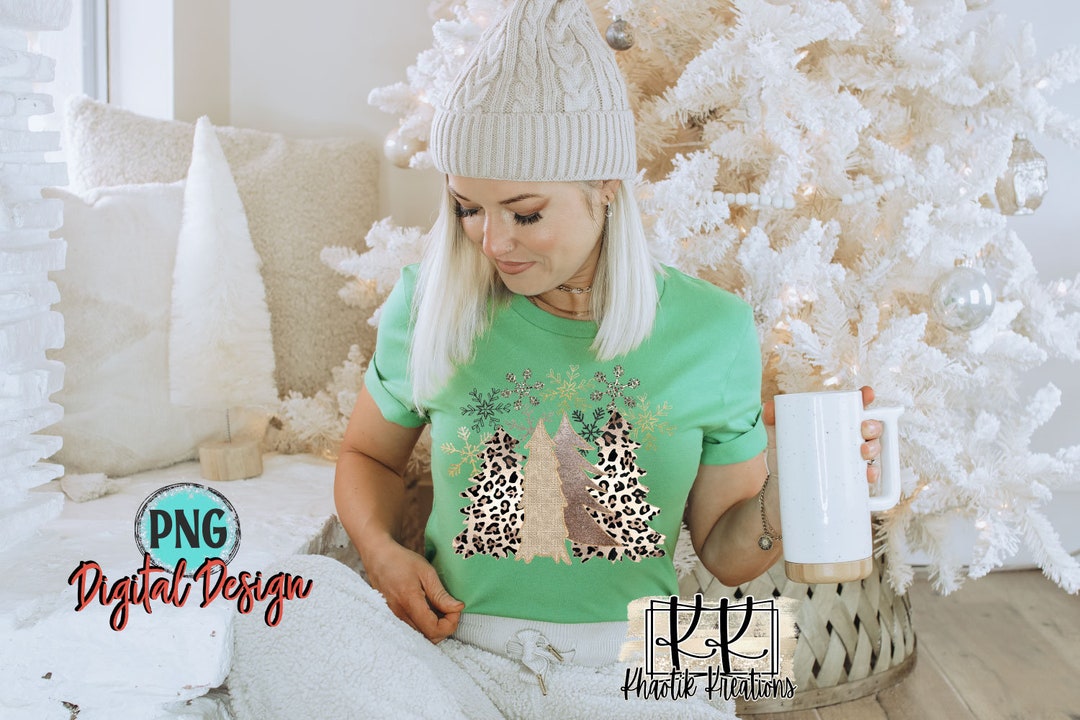 Christmas Png, Leopard Christmas Tree Png, Leopard Christmas Tree ...