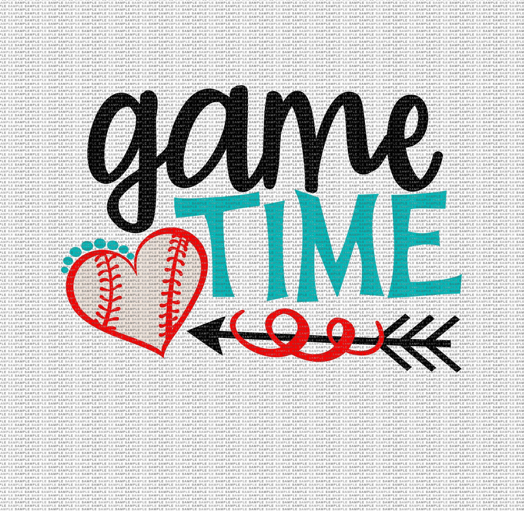 Game Time Svg Baseball Svg Baseball Mom Svg Sports Svg Baseball Svg ...