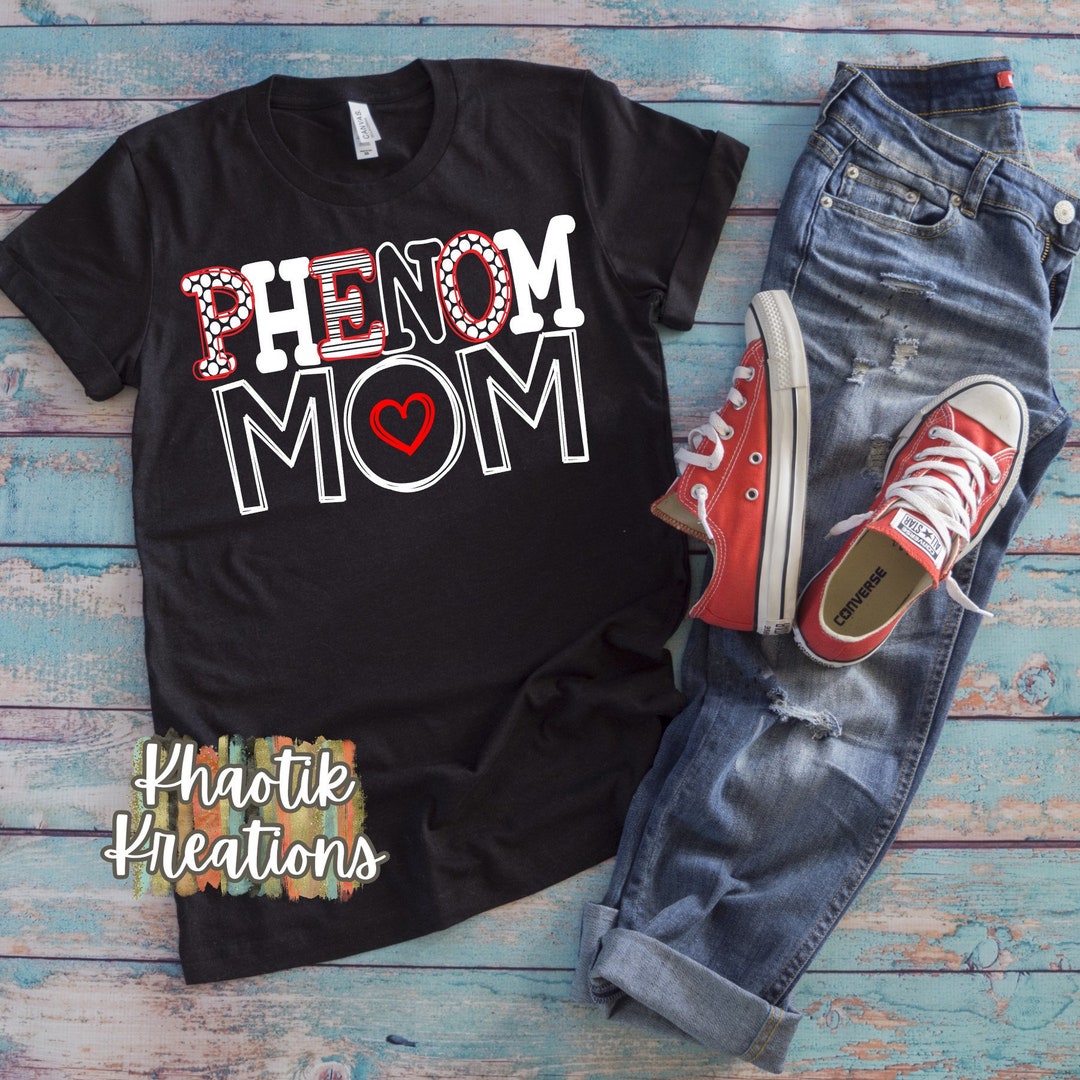 Phenom Mom Svg, Phenom Svg, School Spirit Svg, Team Name Svg, Baseball ...