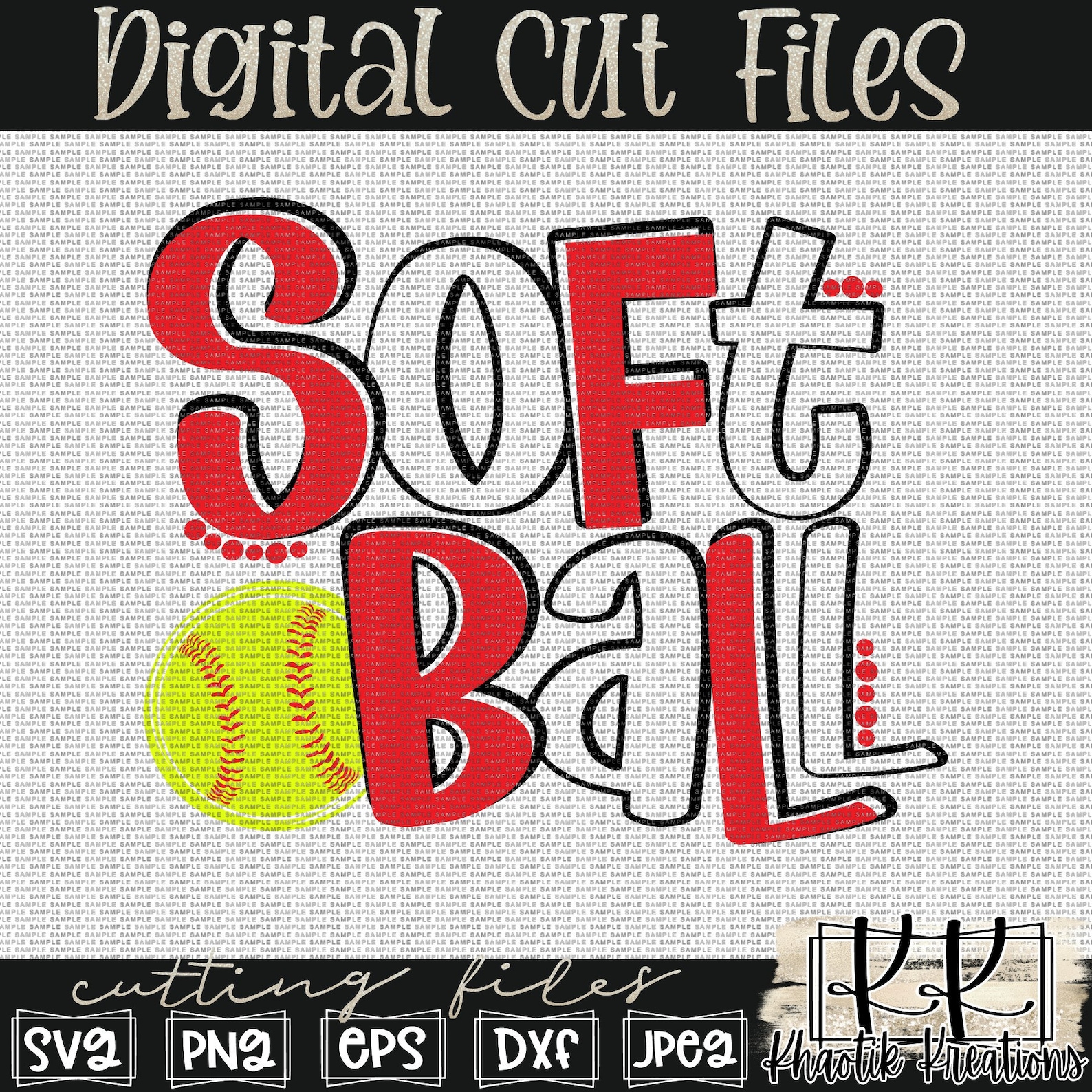 Softball Svg Sports Svg Softball Life School Spirit - Etsy