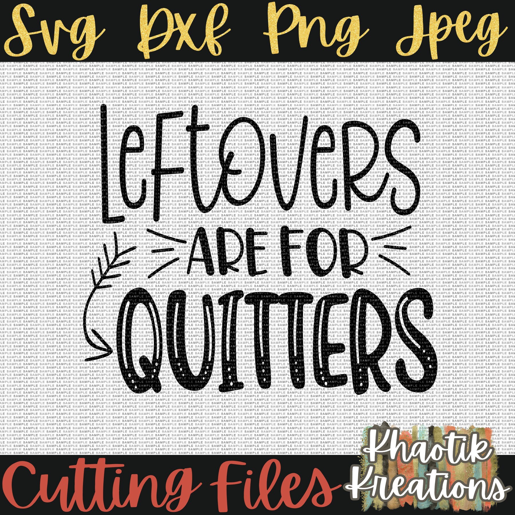 Leftovers Are for Quitters Svg Thanksgiving Svg. Funny - Etsy
