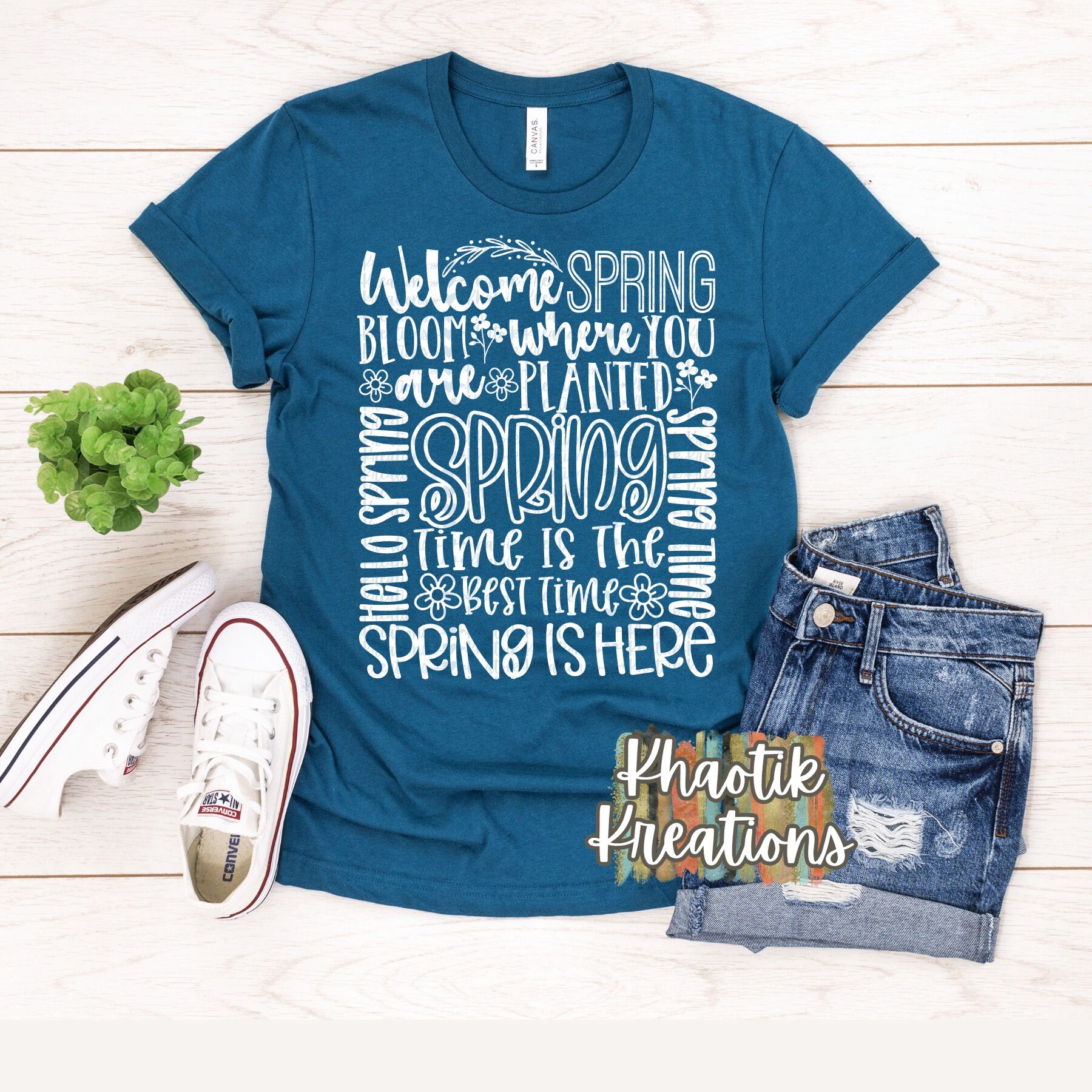 Spring Bundle Svg Spring Svg Hello Spring Bloom Where You | Etsy