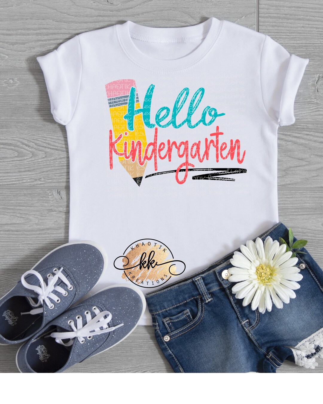 Hello Kindergarten Svg Back to School Svg Kindergarten Svg - Etsy
