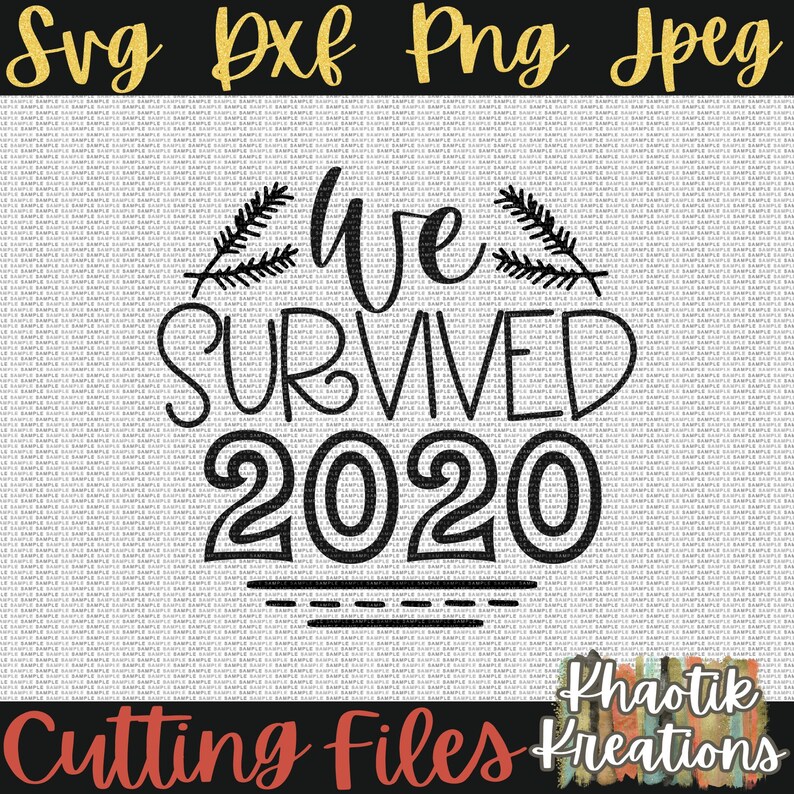 We Survived 2020 Svg Christmas 2020 Svg Christmas Ornament - Etsy