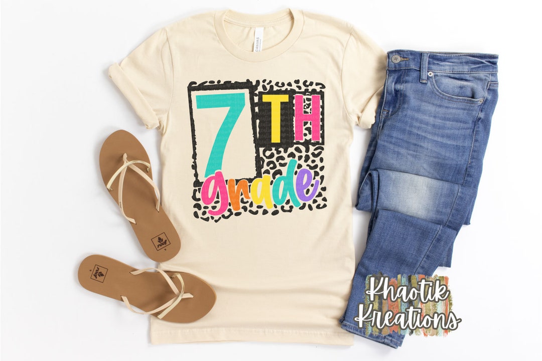 7th Grade Svg, Seventh Grade, Teacher, Back to School Svg, First Day of ...