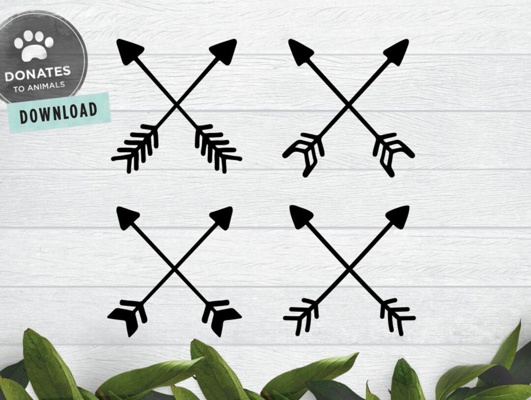 Crossed Arrows SVG | Arrow SVG | Arrows Svg Files Arrows Clipart Hand ...