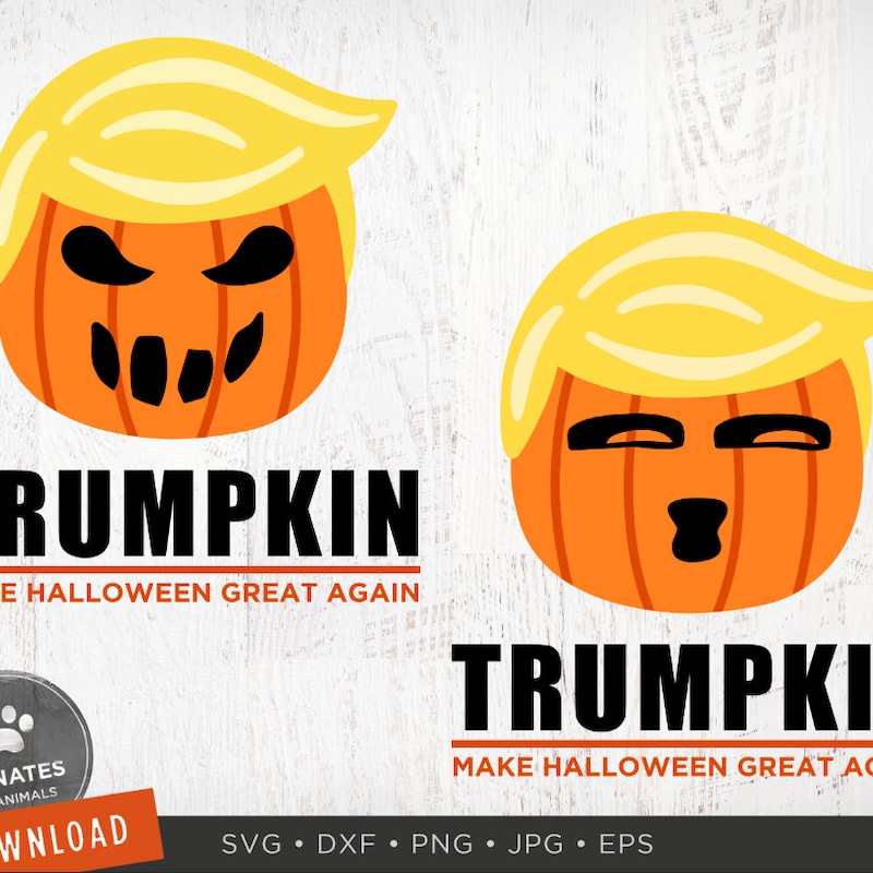 Donald Trump Pumpkin Template - Etsy