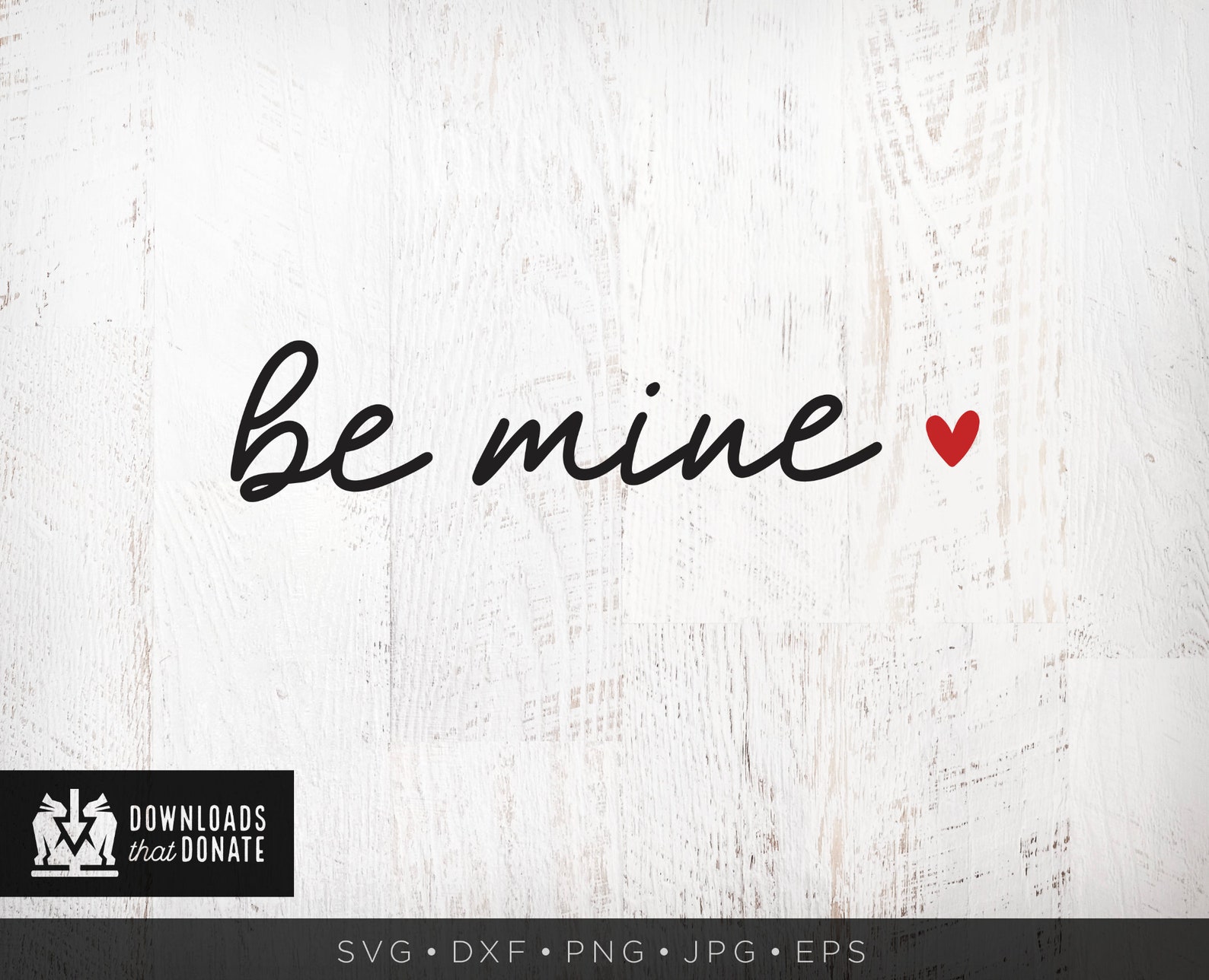 Be Mine SVG Script Cursive Valentines SVG Cute - Etsy