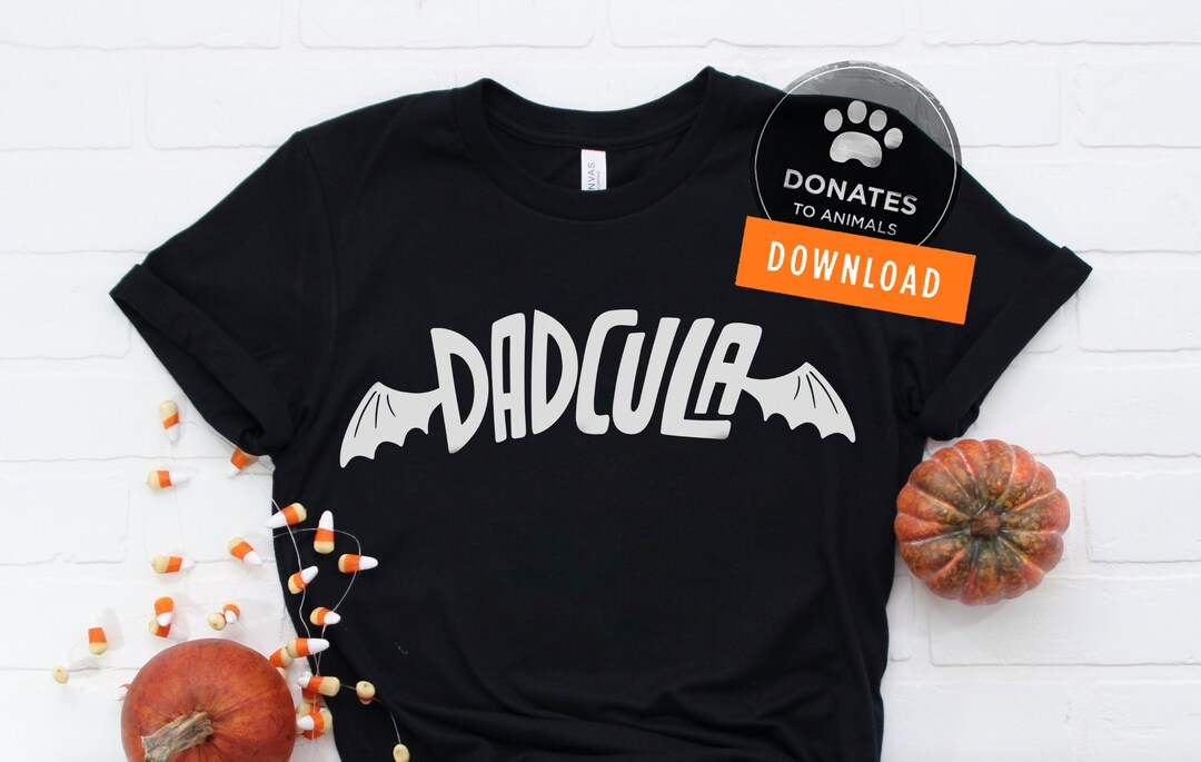 Dadcula SVG | Funny Halloween Svg for Dad | Bat Svg | Dracula Parent ...
