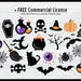 21 Halloween Clipart Bundle Halloween SVG Bundle Cute - Etsy